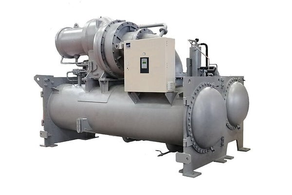 RTBA-Y型・RTBA-YV型ノンフロン高効率ターボ冷凍機 低圧・低GWP冷媒R1224yd(Z)採用 | ターボ冷凍機 | 荏原冷熱システム