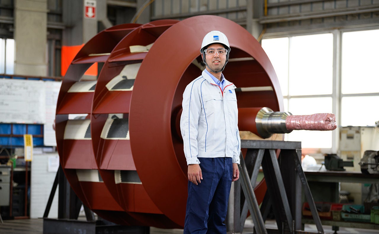 Kenta Uyama | CROSS TALK | EBARA CORPORATION